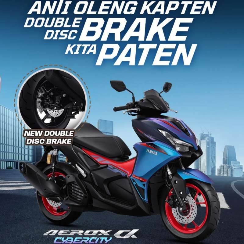 Promo Yamaha Aerox Alpha Cybercity Diskon 4% Di Seller Yamaha Sakura ...