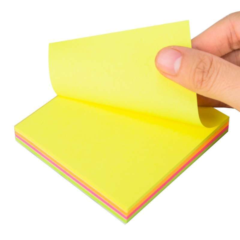Jual Deli Sticky Note Isi 25 Lembar Ukuran 76×76mm Neon Colour Di ...