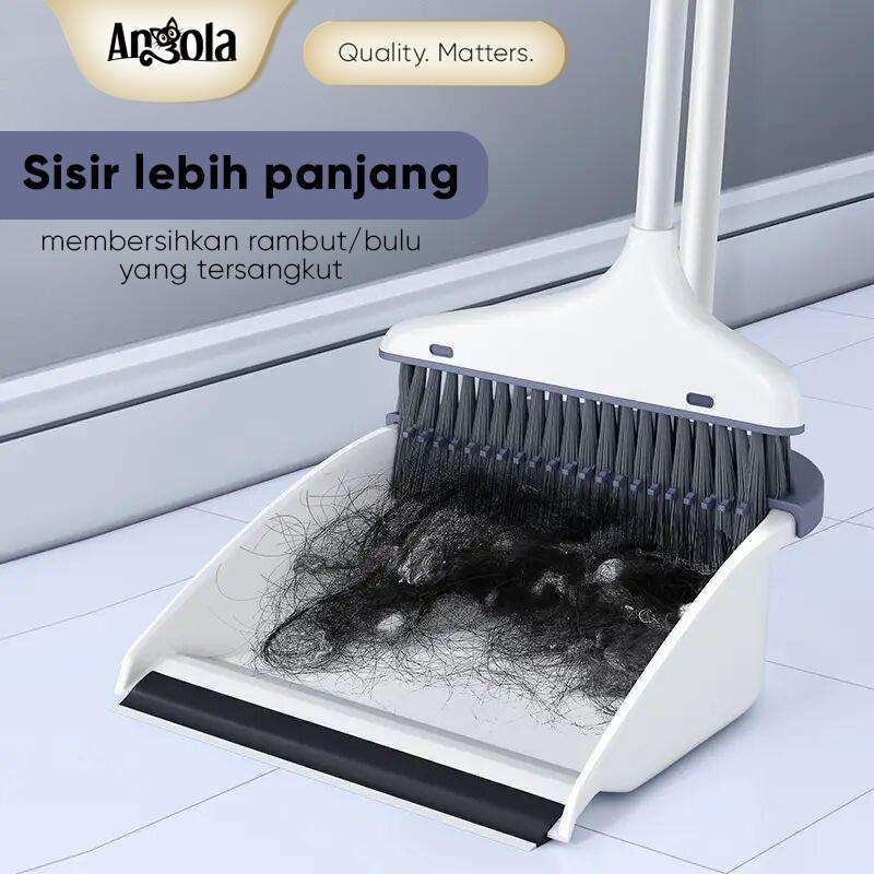 Promo Angola Broom Dustpan Set D11 Set Sapu Pengki Alat Pembersih ...