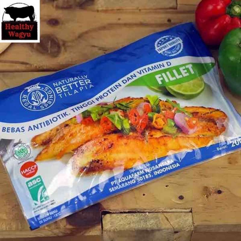 Jual Tilapia Fillet (ikan Nila Frozen) Premium 200 Gram Healthywagyu Di ...
