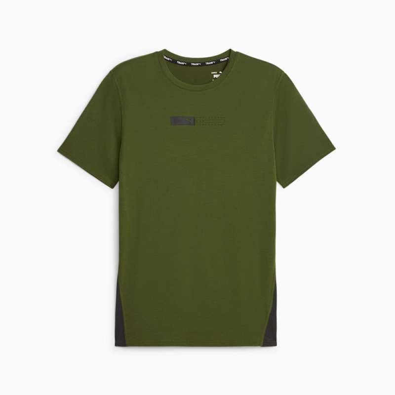Promo Puma Men Fitness Strength Training Drirelease Tee Pakaian ...