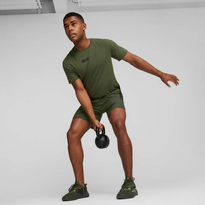 Promo Puma Men Fitness Strength Training Drirelease Tee Pakaian ...