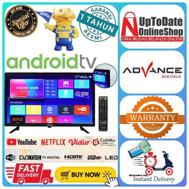 Smart Tv 24 Android Garansi Resmi Indonesia 🔥 Harga Juni 2026