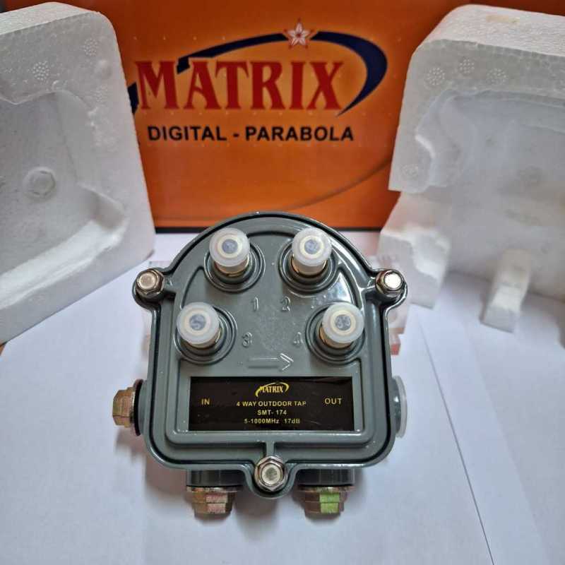 Jual Tap Splitter Coupler 4way Matrix Outdoor Tap Off 8/11/14/17/20/23 ...