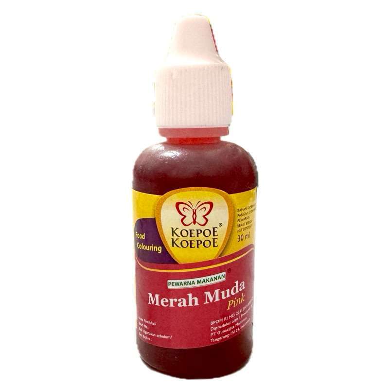 Jual Koepoe Koepoe Pewarna Makanan Merah Muda 30 Ml Di Seller Yummy ...