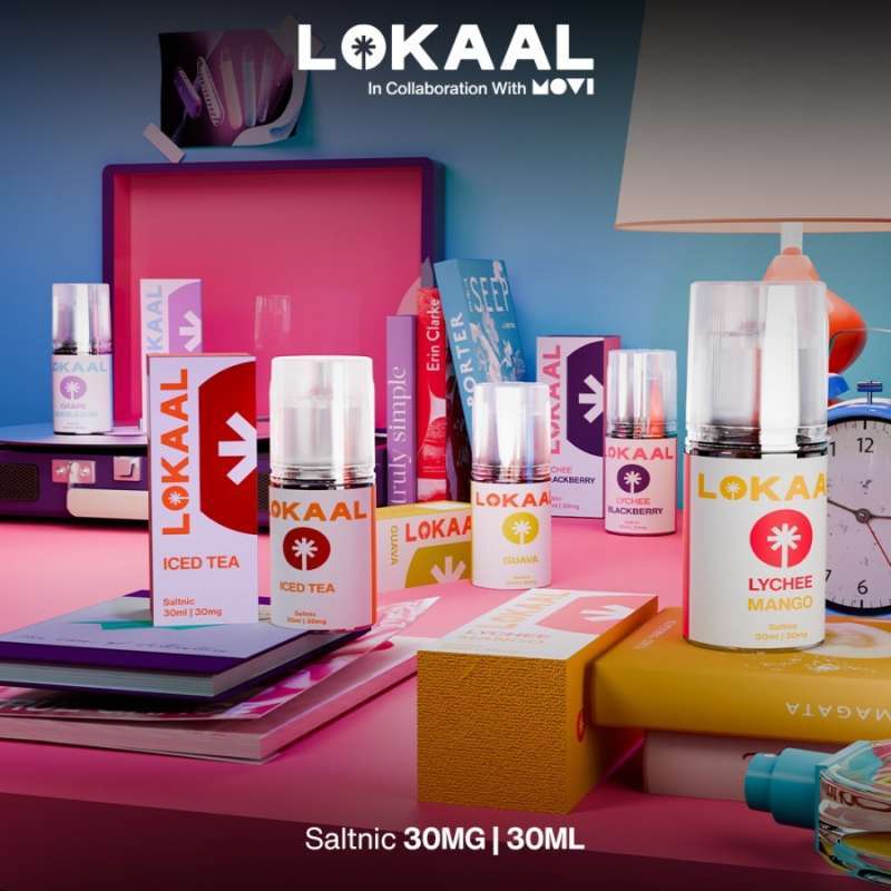 Jual Liquid Movi Lokaal Saltnic Series 30ml - Grape Bubblegum Di Seller ...