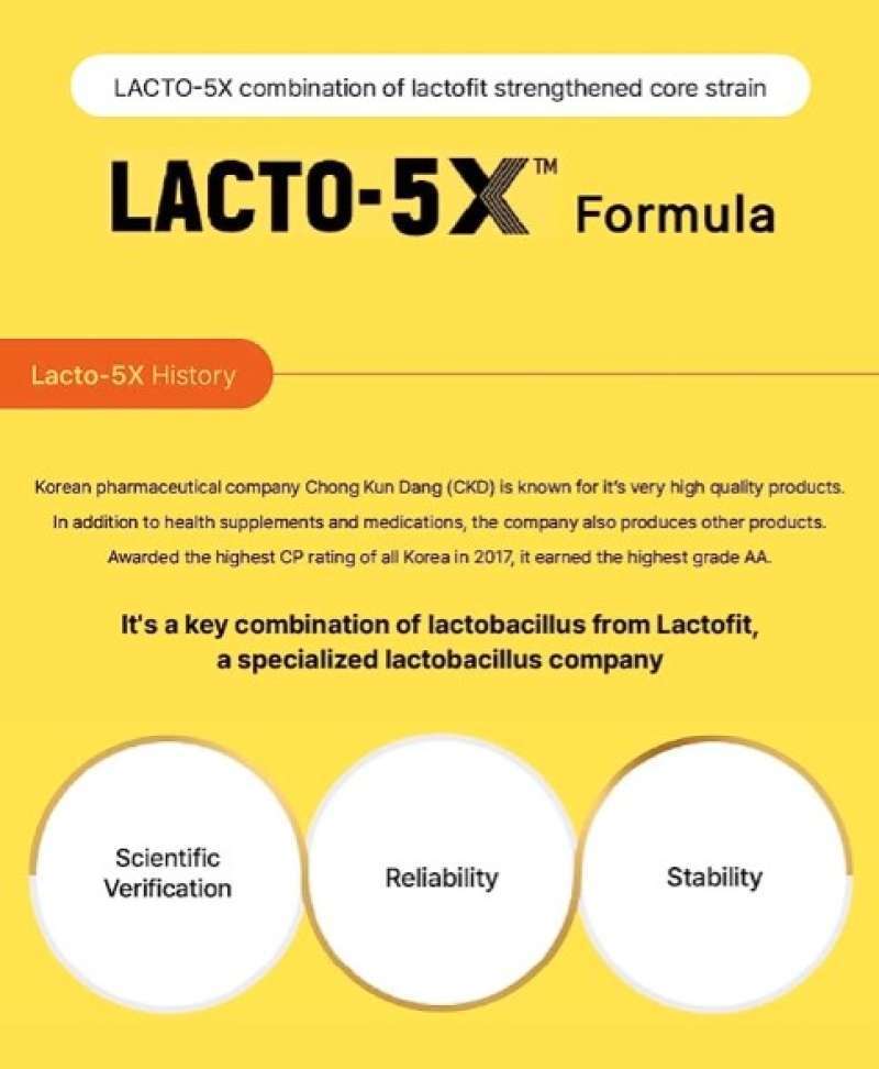 Jual Lacto-fit Probiotic Gold 50stick New Pack Di Seller Young Store ...