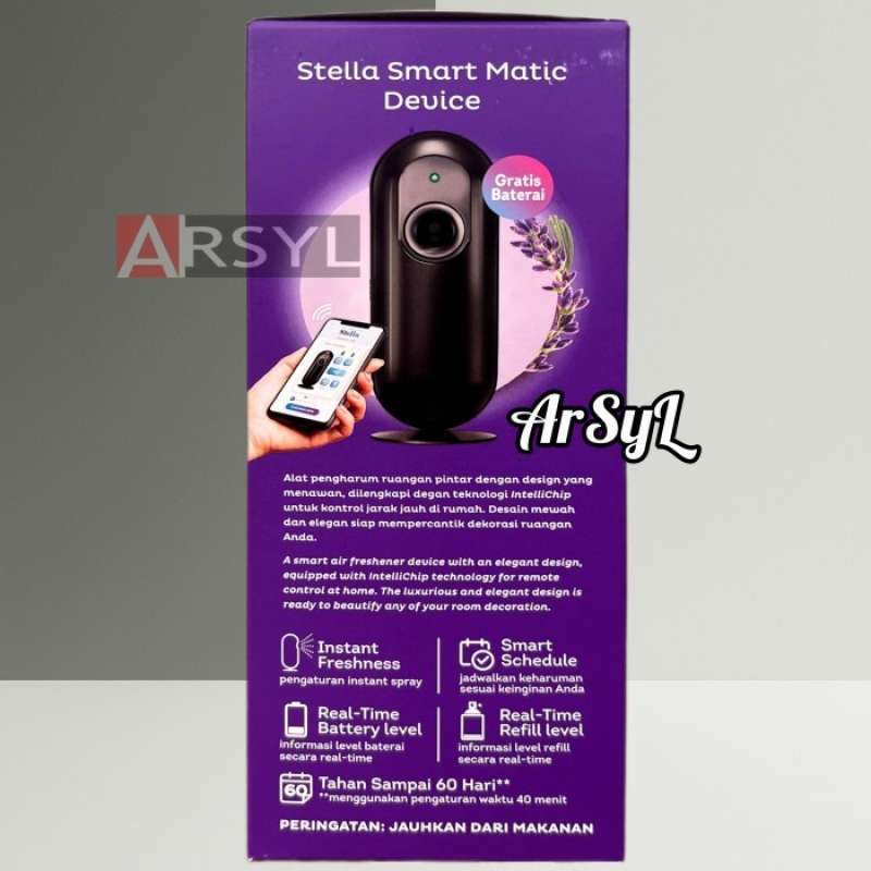 Jual Stella Smart Matic Alat Pengharum Ruangan Otomatis - Secret ...