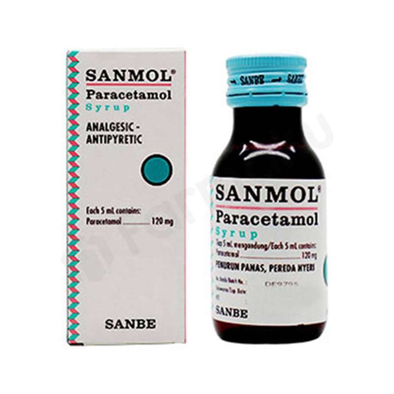 Jual Sanmol Paracetamol Syrup 120 Mg Terbaik Juni 2026 - Harga Murah ...
