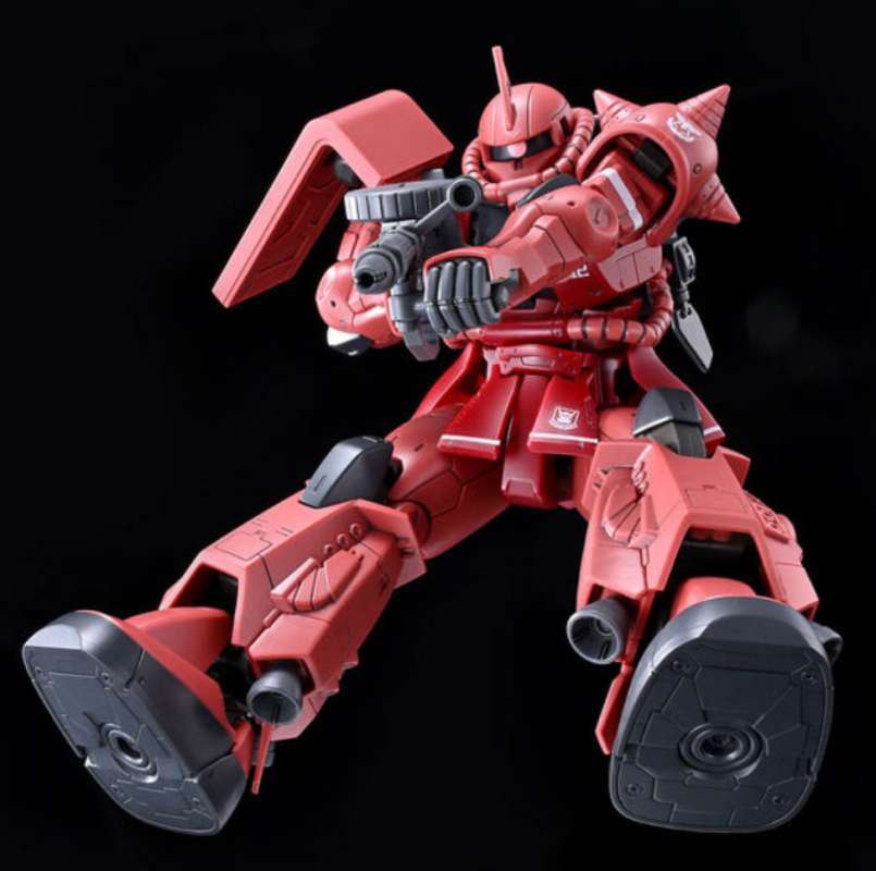 Promo 𝗕𝗔𝗡𝗗𝗔𝗜 Hg Ms-06r-1a Zaku High Mobility Type (char Aznable Custom ...