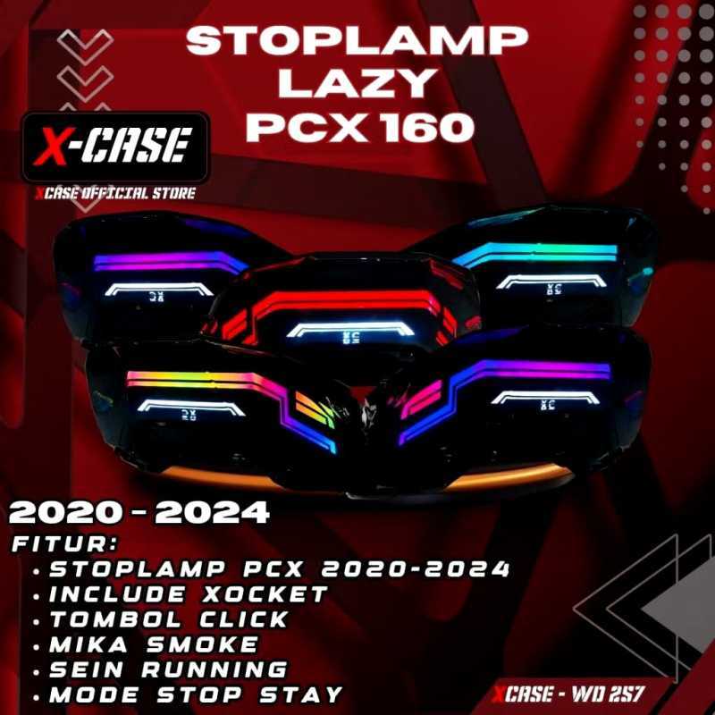 Jual Lampu Stop Pcx 160 New 2020-2025 Rgb Lazy Stoplamp Pcx 160 New 3 ...