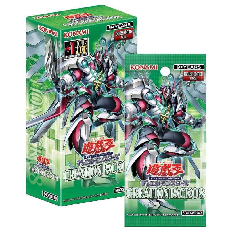 Jual Yugioh Ocg Asia English [ae] Creation Pack 08 (cr08) Booster Box ...