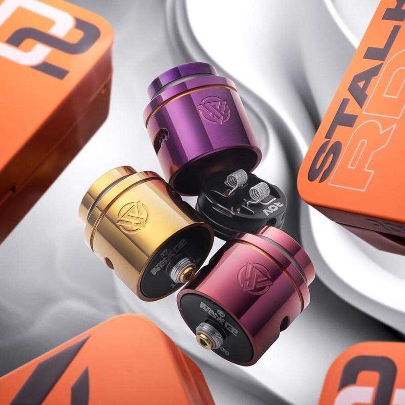 Jual Stalk D2 Rda 24mm Dual Coil Stak Atomizer Vapor Di Seller Vapesis ...