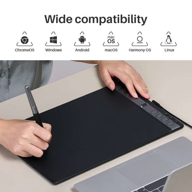 Promo Huion Inspiroy 2 L Graphics Tablet Drawing H1061p Pentech3.0 ...