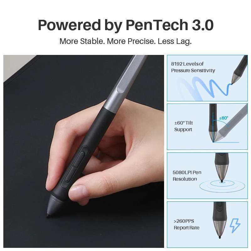 Promo Huion Inspiroy 2 L Graphics Tablet Drawing H1061p Pentech3.0 ...