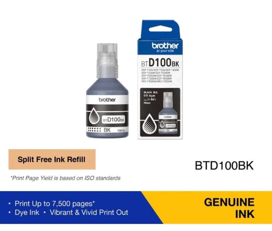 Daftar Harga Refill Brother Black 🔥 Original & Spesifikasi Lengkap ...
