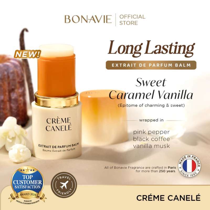 Promo Bonavie Extrait Parfum Balm - Creme Canele - Perfume Wangi Tahan ...