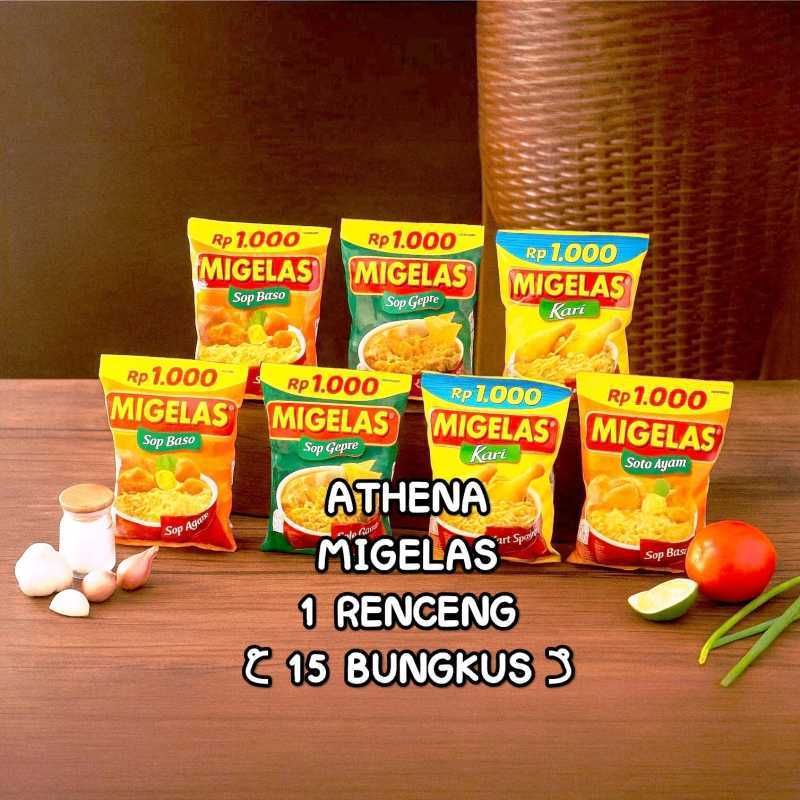 Jual 1 Renceng ( 15 Bungkus ) Migelas Mie Gelasprotevit Seduh Kuah ...