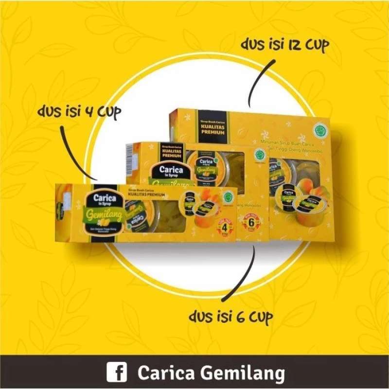 Jual Carica Gemilang Segar Buah Carica Minuman Segar Carica Pepaya ...
