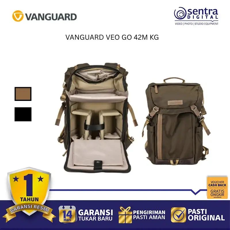 Jual Vanguard Veo Go 42m – Lightweight Photo Backpack For Urban ...