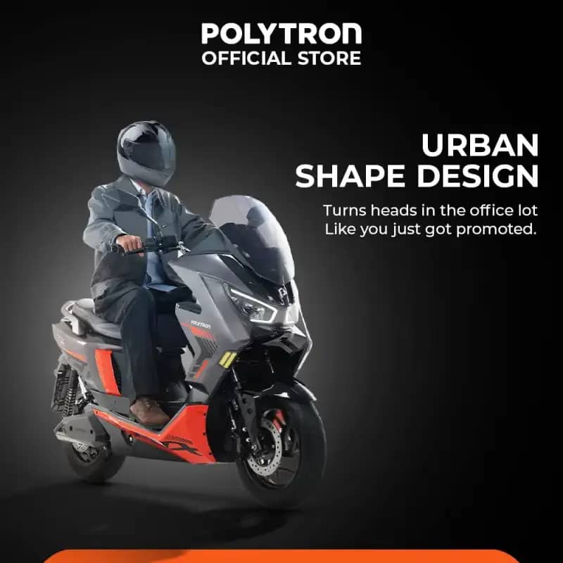 Promo Polytron Fox 350 - Battery As Service - Electric Sepeda Motor ...