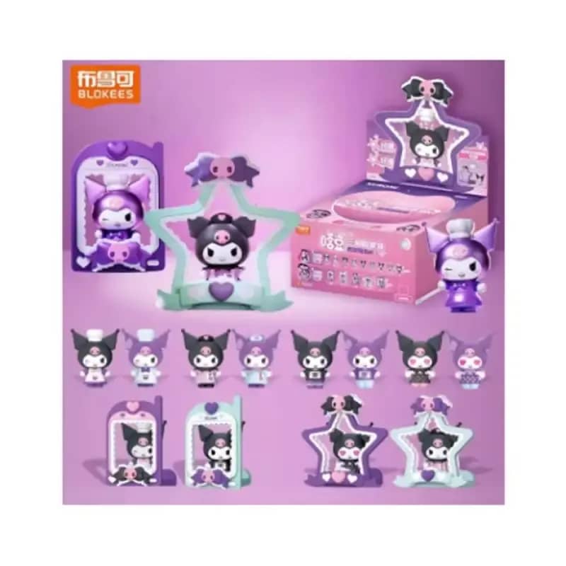 Jual Blokees Sanrio Kuromi Dadoos Blind Box Mini Figures Surprise 73520 ...