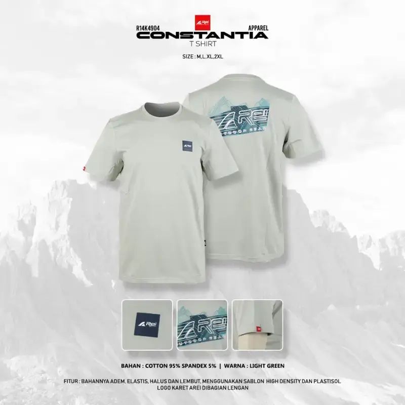 Jual Kaos Lengan Pendek Pria Constantia Arei Outdoorgear Di Seller Arei ...