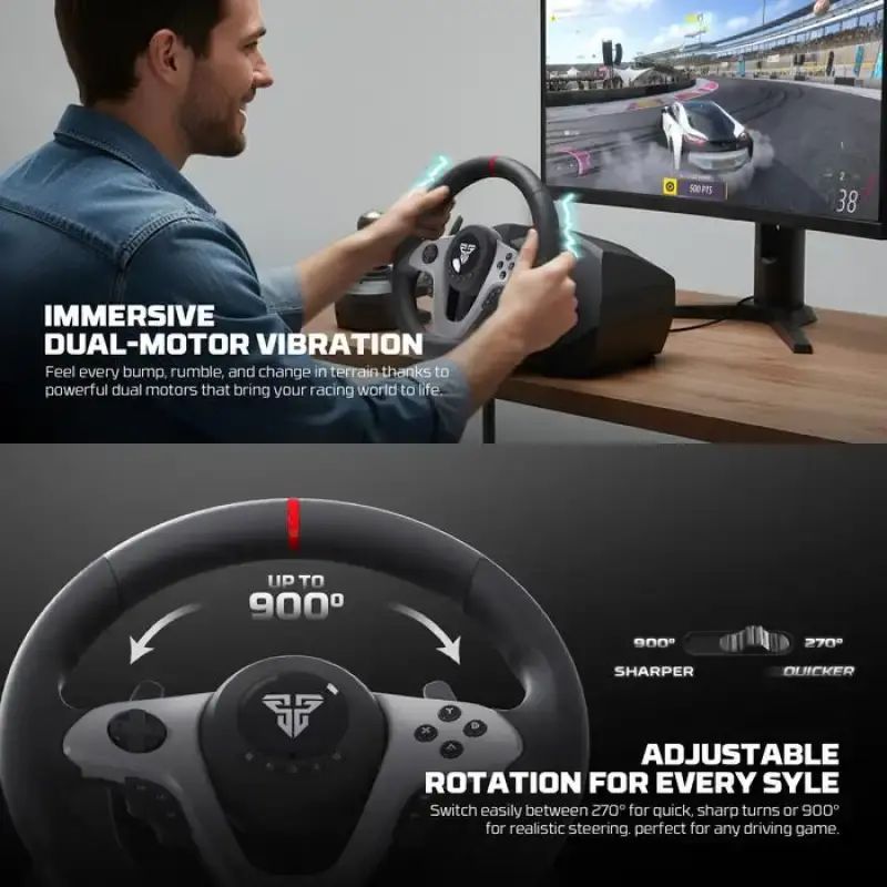Jual Fantech R1v2 R1 V2 / R2 – Racing Steering Wheel Simulator Di ...