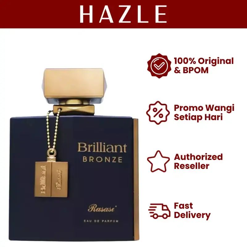 Promo Parfum Rasasi Brilliant Bronze Unisex Edp 100 Ml Diskon 2% Di ...