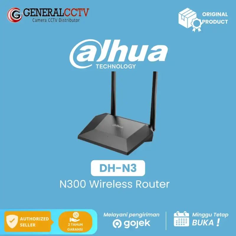 Jual Dahua Router Dh-n3 N300 Wireless Router Wifi Di Seller - | Blibli