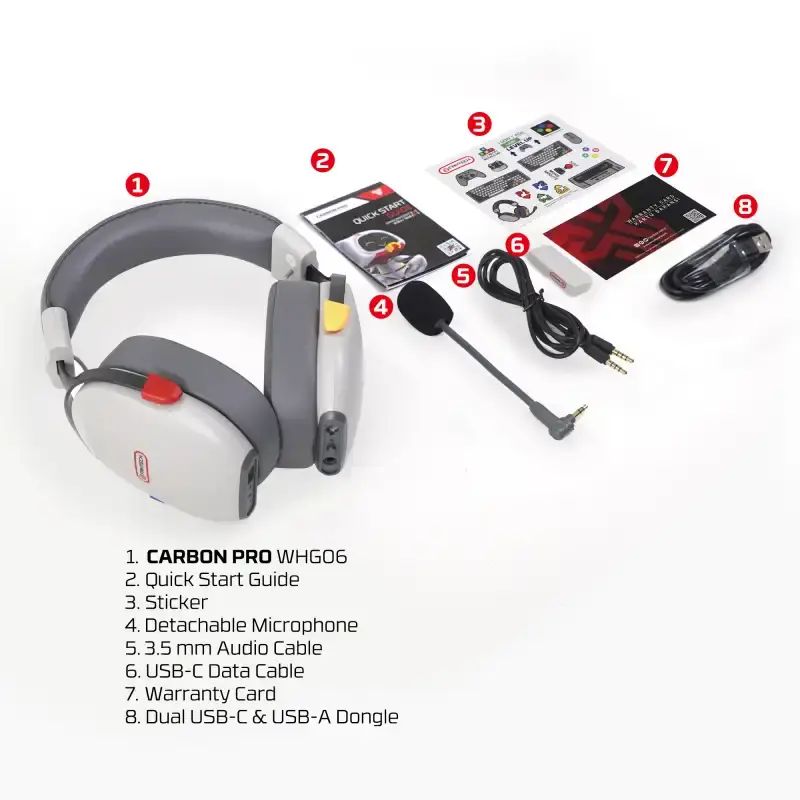 Promo Fantech Super Max Fit Carbon Pro Whg06 Quad Connections Headset ...