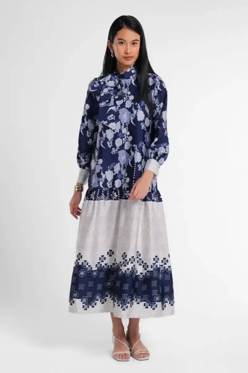 Model Gamis Motif Bunga Kekinian🔥 Harga Terbaik 2026