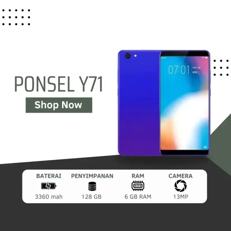 vivo Y71 RAM 6 🔥 Harga & Spesifikasi Terbaru Juni 2026