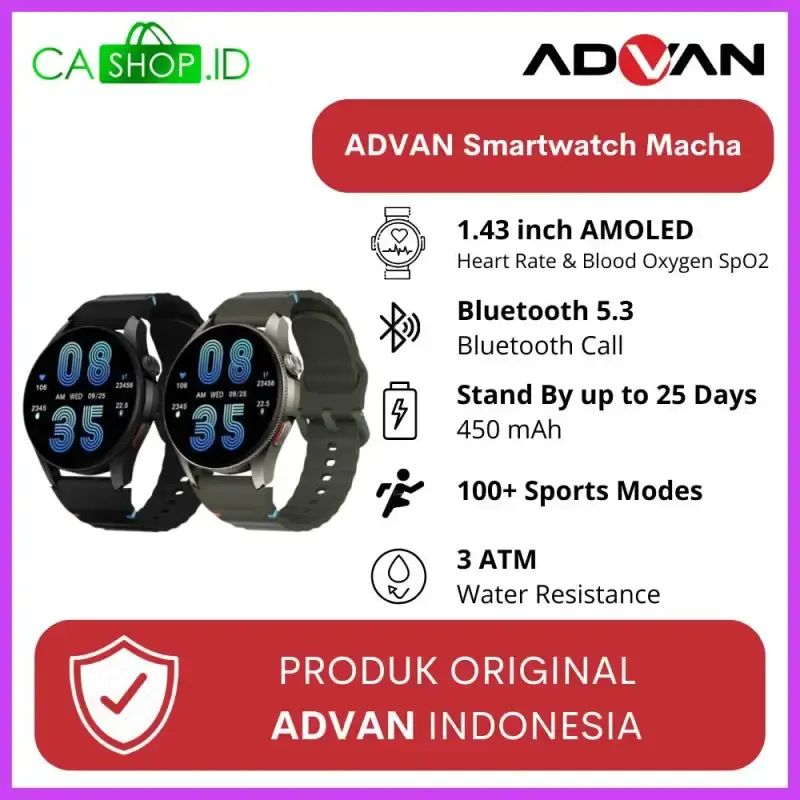 Advan Watch GPS - 🔥 Harga & Spesifikasi Terbaru Juni 2026