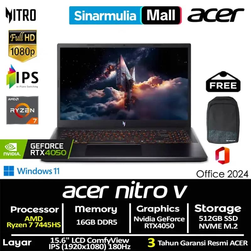 Jual Acer Nitro V Ryzen Terbaik Mei 2026 - Harga Murah & Gratis Ongkir ...