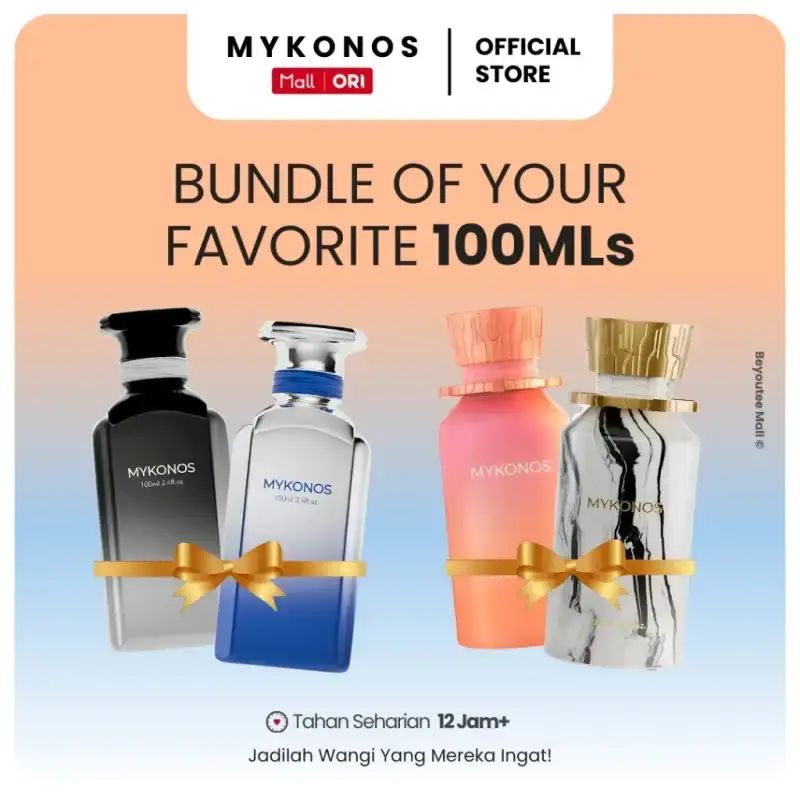 Jual Mykonos Parfum Extrait De Parfum 100ml Series Tahan Lama Di Seller ...