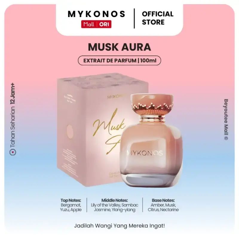 Jual Mykonos Parfum Extrait De Parfum 100ml Series Tahan Lama Di Seller ...