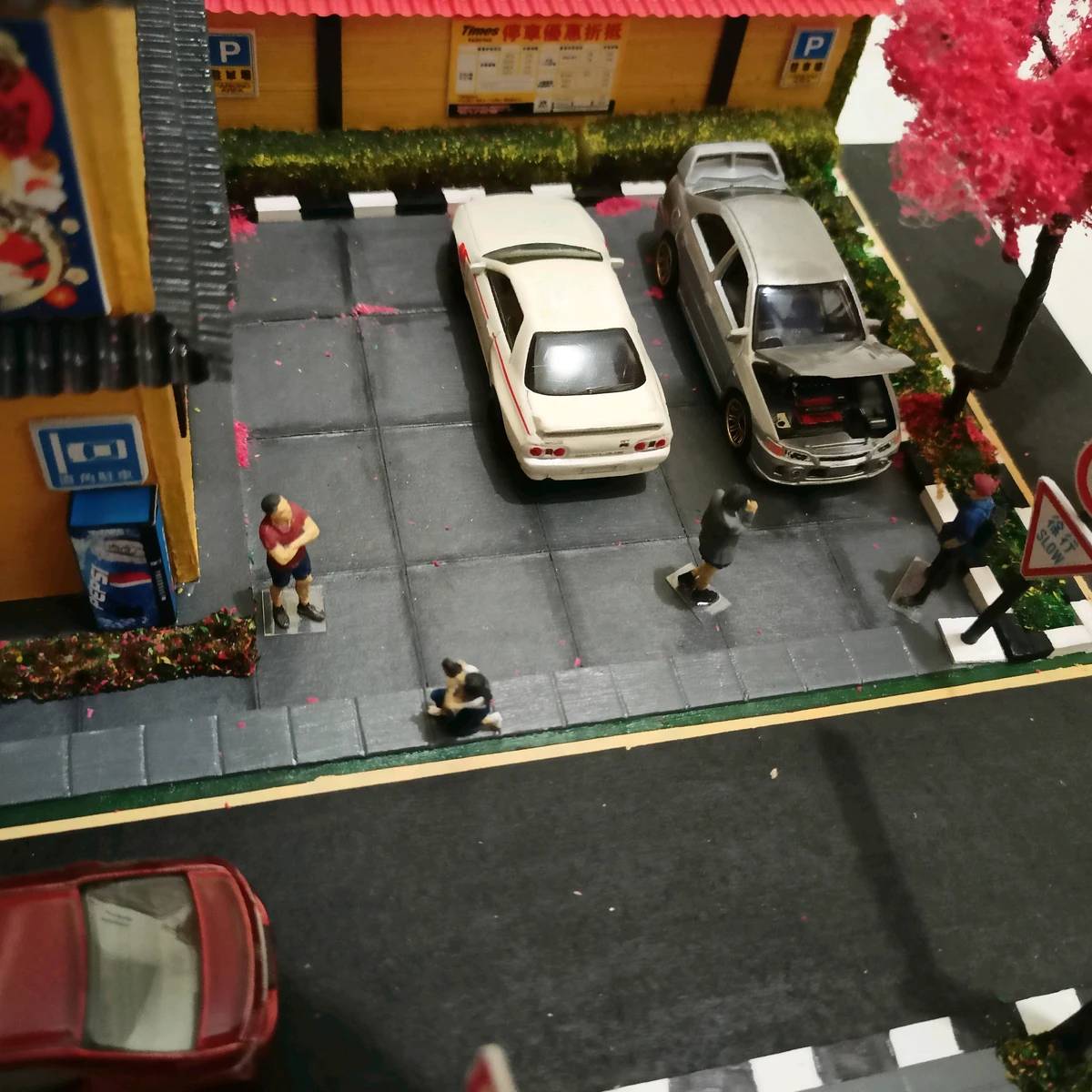 Jual Japanese House Diorama Diecast 1:64 Untuk Hot Wheels Mini Gt ...