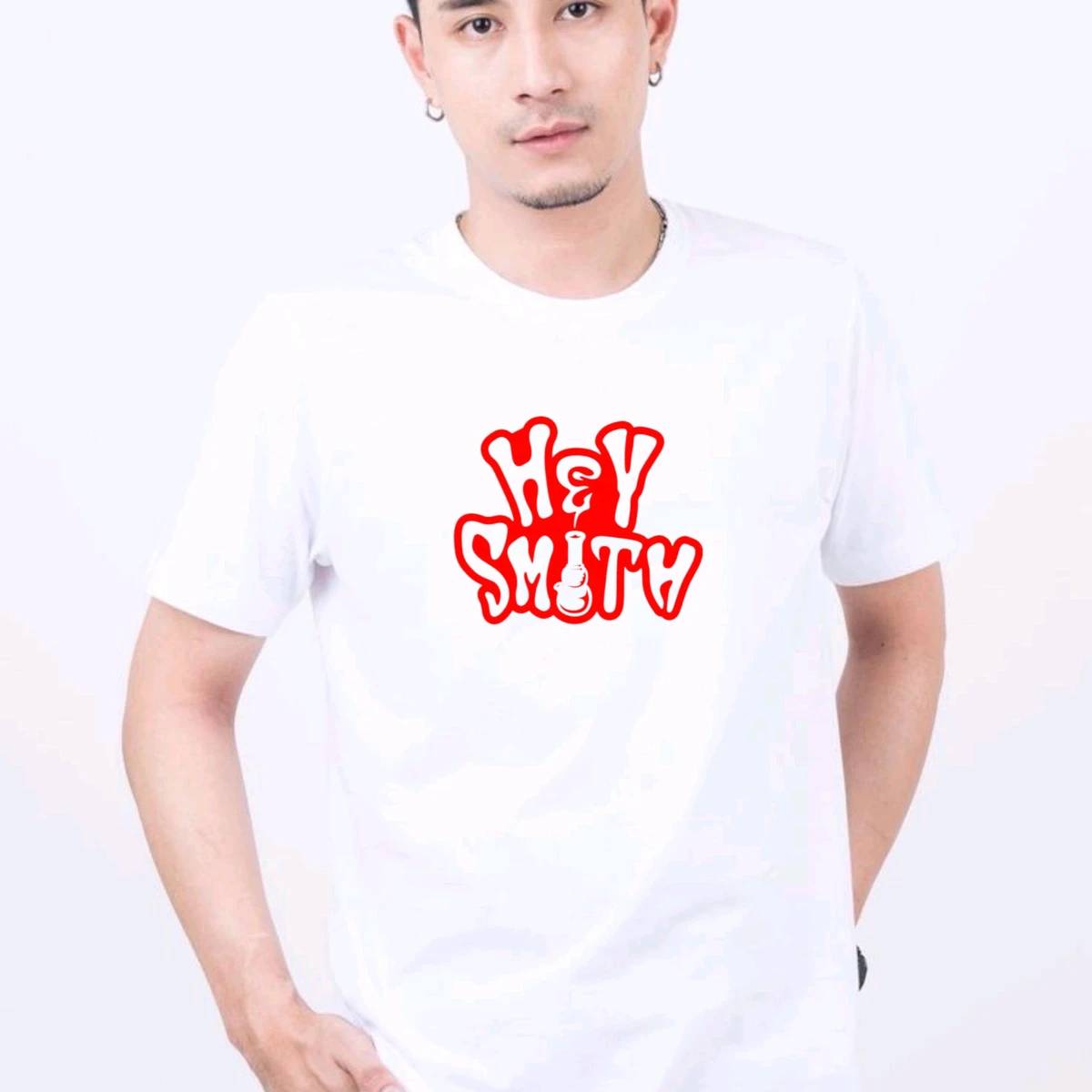 Promo Kaos Band Hey Smith Dewasa Pria Hitam Putih Lengan Pendek Panjang ...