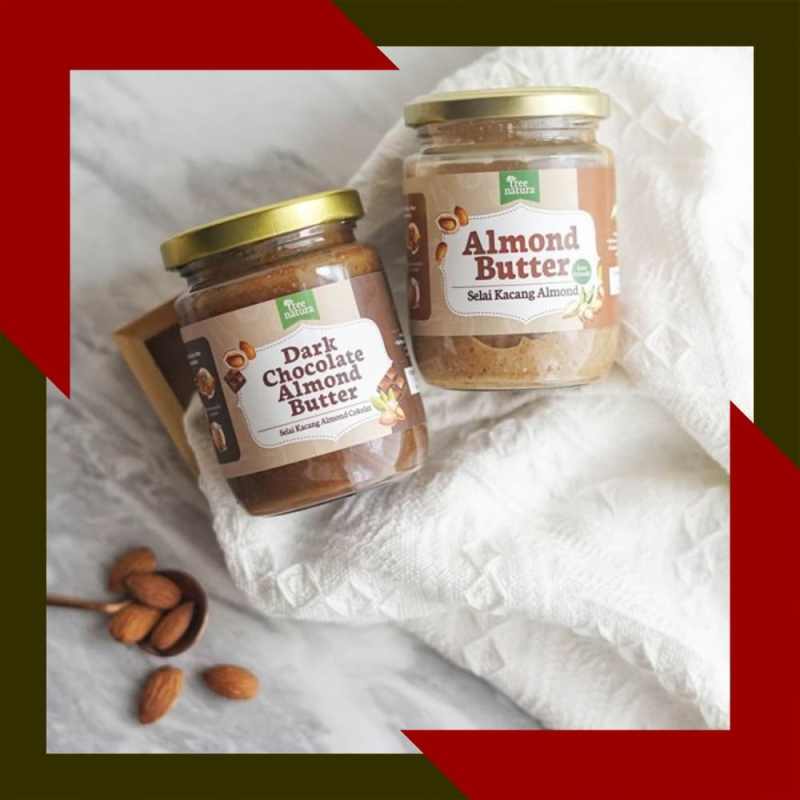 Promo Tree Natura Duo Almond (almond + Dark Chocolate Butter) Diskon 10 ...