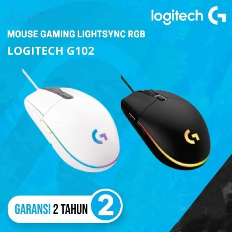 Promo Mouse Gaming Logitech G102 Lightsync Rgb 6 Button - Garansi 2Th ...