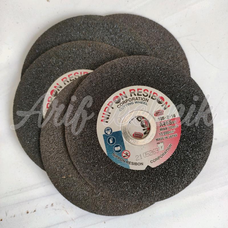 Jual Cutting Disc Nippon Resibon 4 / Batu Gerinda Nippon Resibon 105× ...