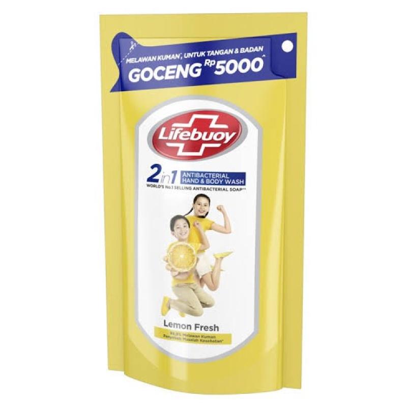 Jual Sabun Cair Lifebuoy Refill Rp 5000 Kuning/lemon Fresh Dan Merah 90 ...