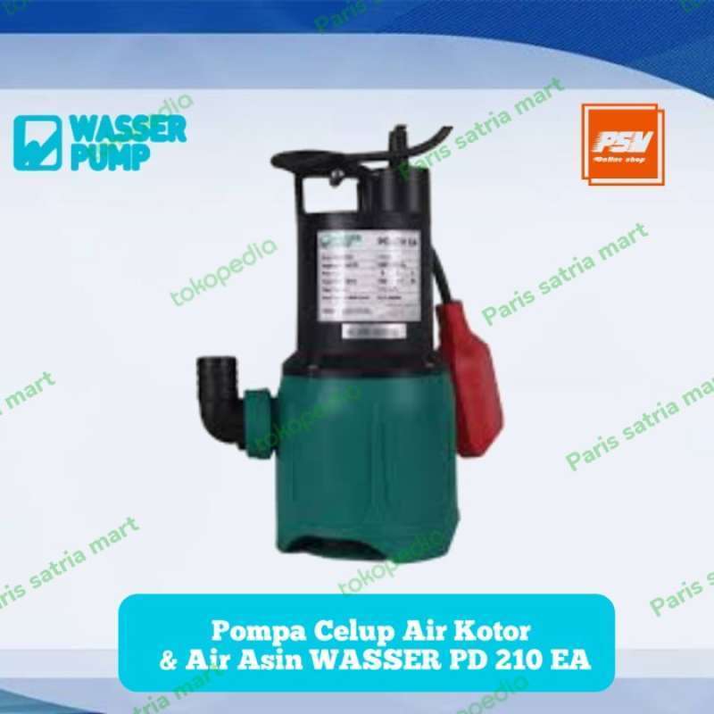 Promo Pompa Celup Air Kotor & Air Asin Wasser Pd 210 Ea Diskon 11% Di Seller Toko Al Barokah ...