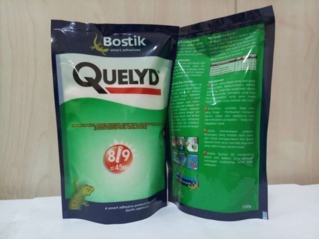Promo Lem Wallpaper Quelyd Se Bostik Lem Perekat Wallpaper Diskon 5% Di Seller Jefri Sepatu ...