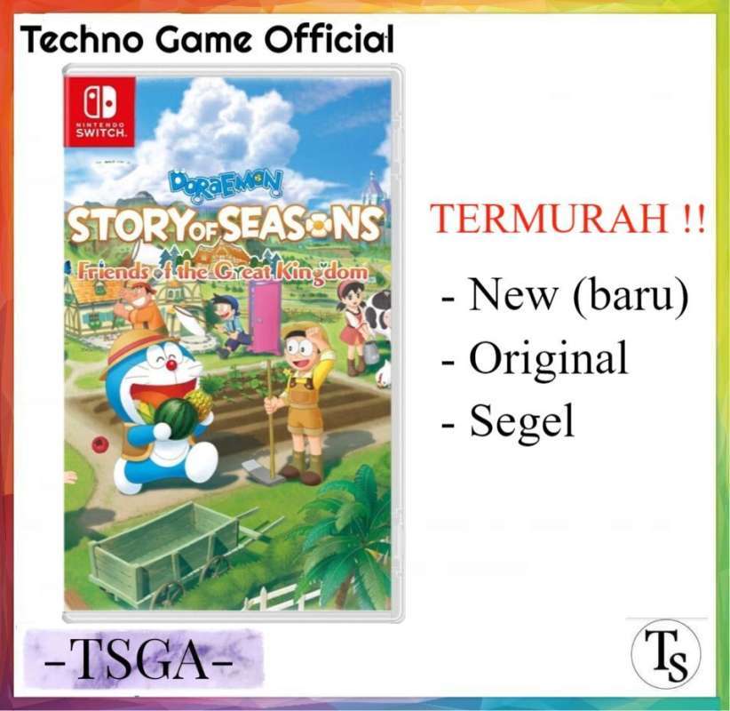 Jual Nintendo Switch Doraemon Story Of Seasons Friends Of The Great ...