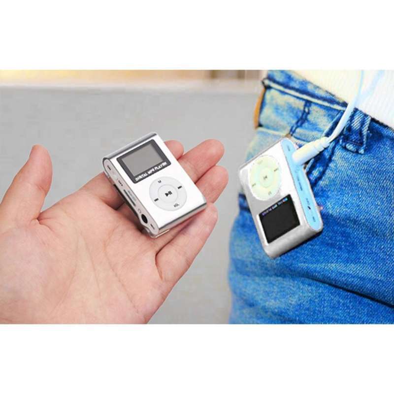 Jual Pod Mp3 Player Tf Card Mini Dilengkapi Klip&lcd Mudah Dibawa Alat ...