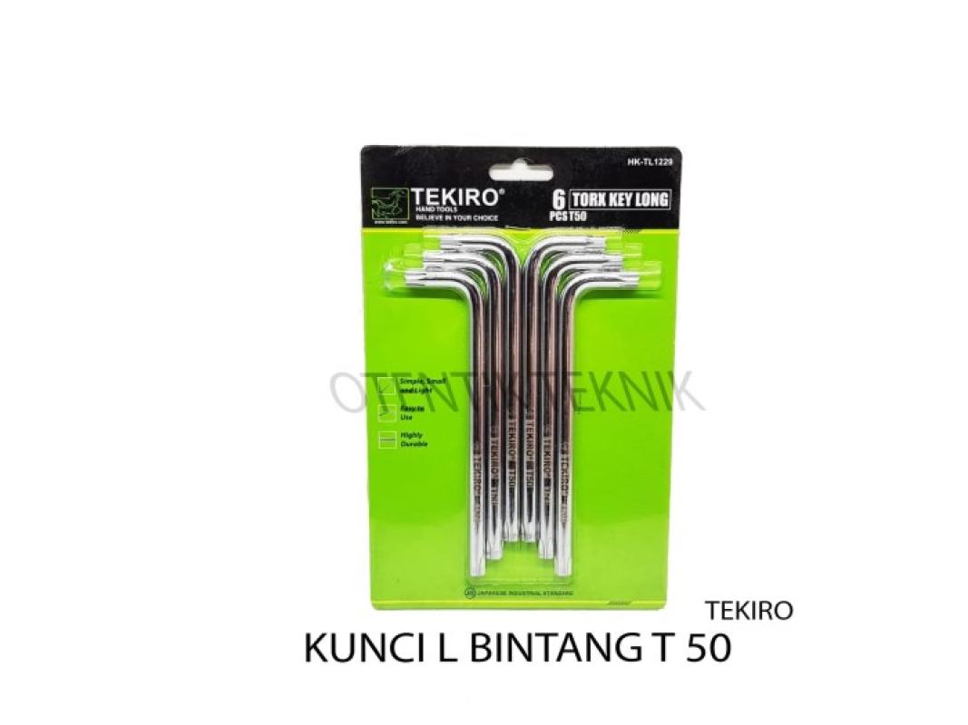 Promo Tekiro Torx Key Long T50 - Tekiro Kunci L Bintang T50 Harga Per ...