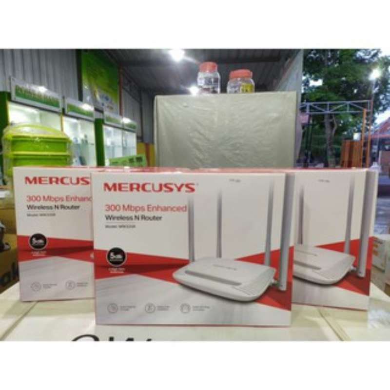 Jual Mercusys Mw325r Wireless N Router 4 Antenna 300mbps | Router ...