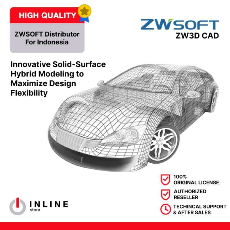 Jual Zwsoft Zw3d Cad Original License Authorized Reseller - Zw3d Lite Di Seller Ikm - Inline ...